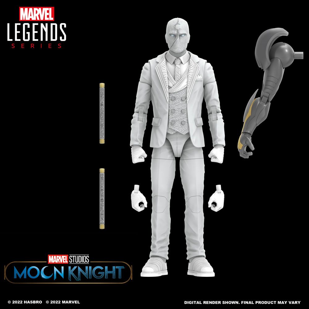 Figurka Moon Knight Marvel Legends - Mr. Knight (BAF Infinity Ultron)