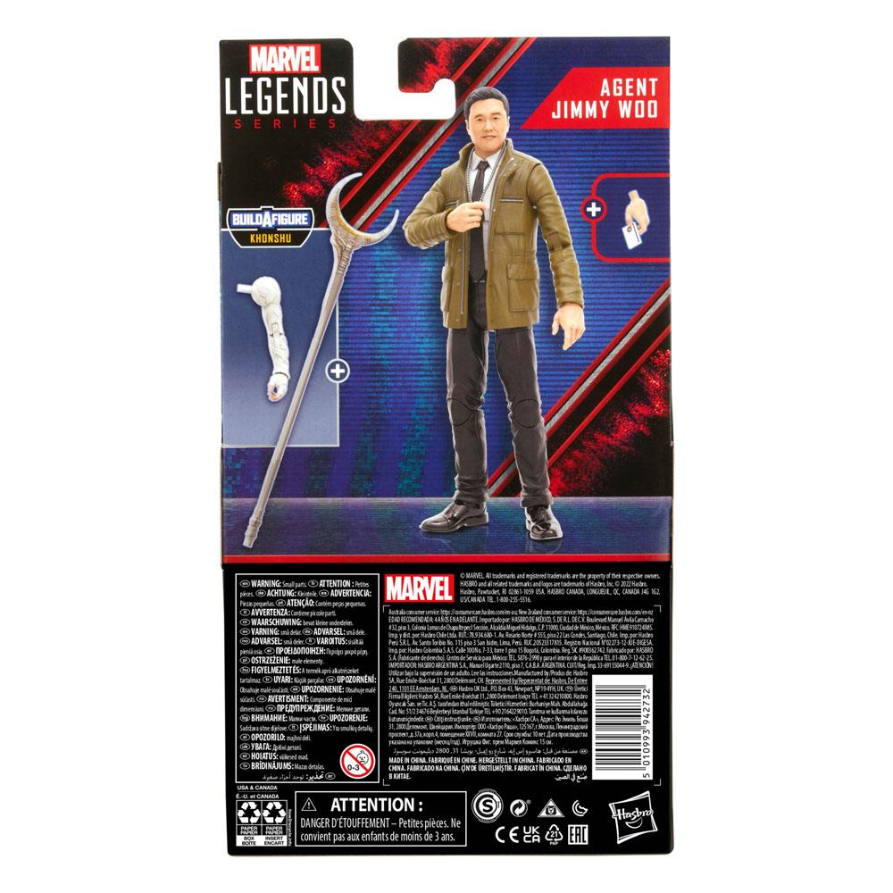Figurka WandaVision Marvel Legends - Agent Jimmy Woo (BAF: Khonshu)