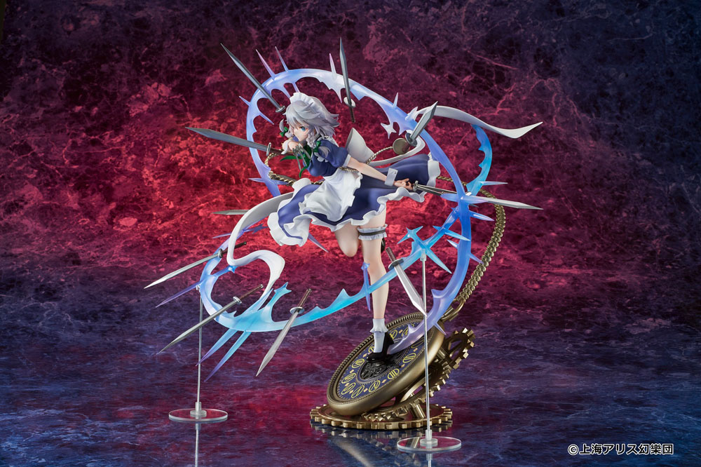 Figurka Touhou Project 1/7 - Izayoi Sakuya (illustration by TEDDY)