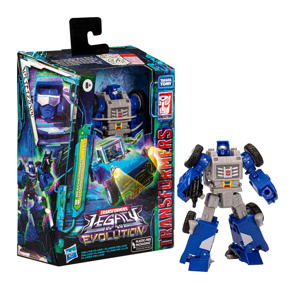 Figurka Transformers Generations Legacy Evolution Deluxe Class - Beachcomber & Paradise Parakeet