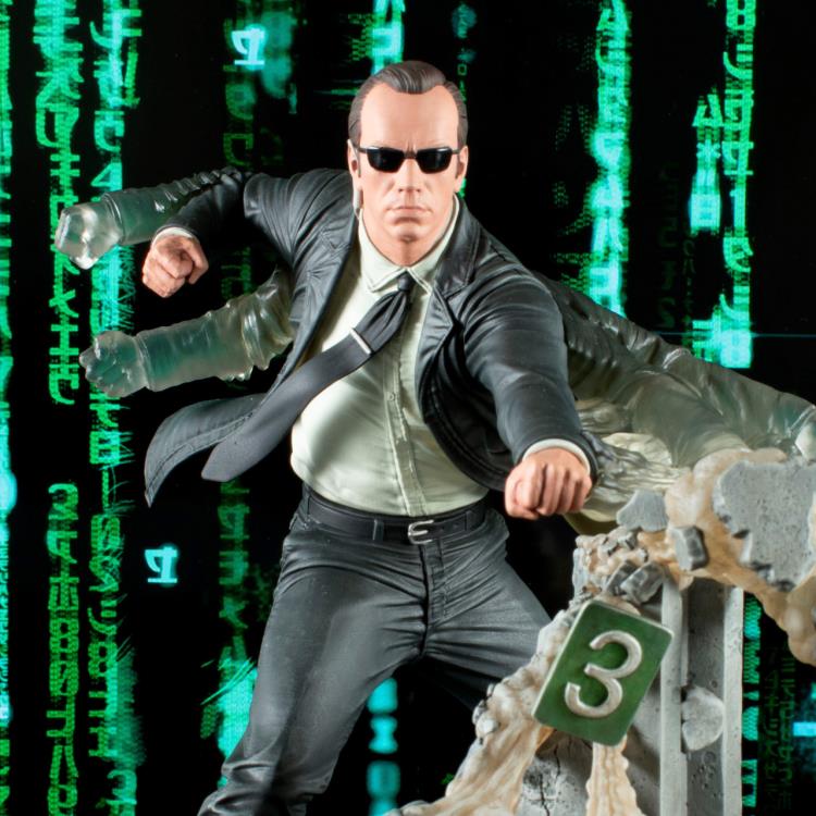 Figurka Matrix Gallery - Agent Smith