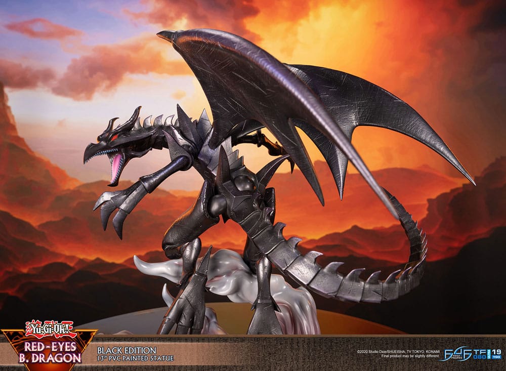 Figurka Yu-Gi-Oh! - Red Eyes Black Dragon (Black Ver.)