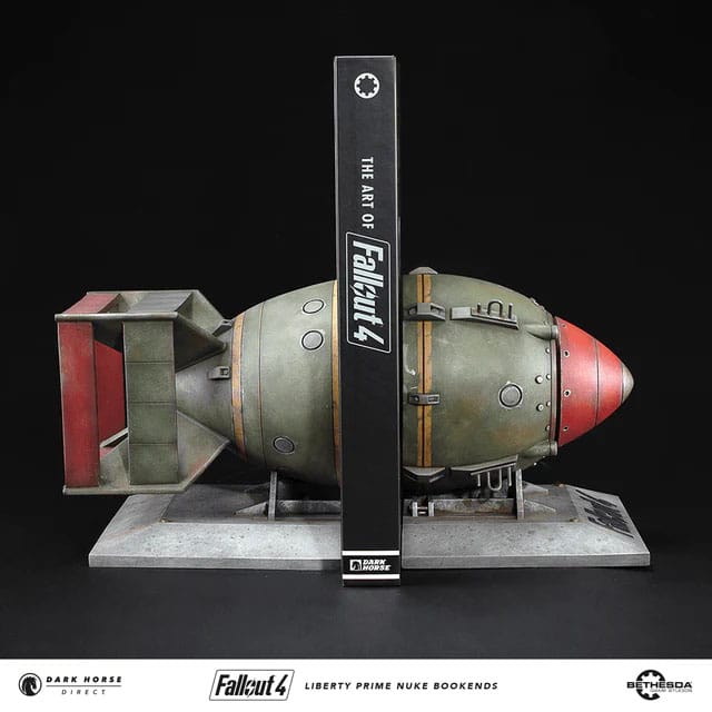 Podpórki do książek / gier / DVD Fallout 4 - Liberty Prime Nuke Bomb ...