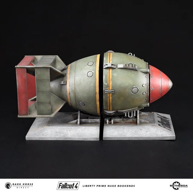 Podpórki do książek / gier / DVD Fallout 4 - Liberty Prime Nuke Bomb ...