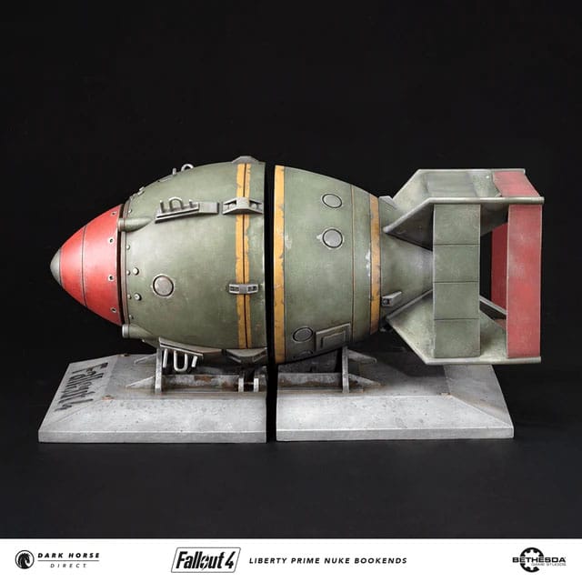 Podpórki do książek / gier / DVD Fallout 4 - Liberty Prime Nuke Bomb ...