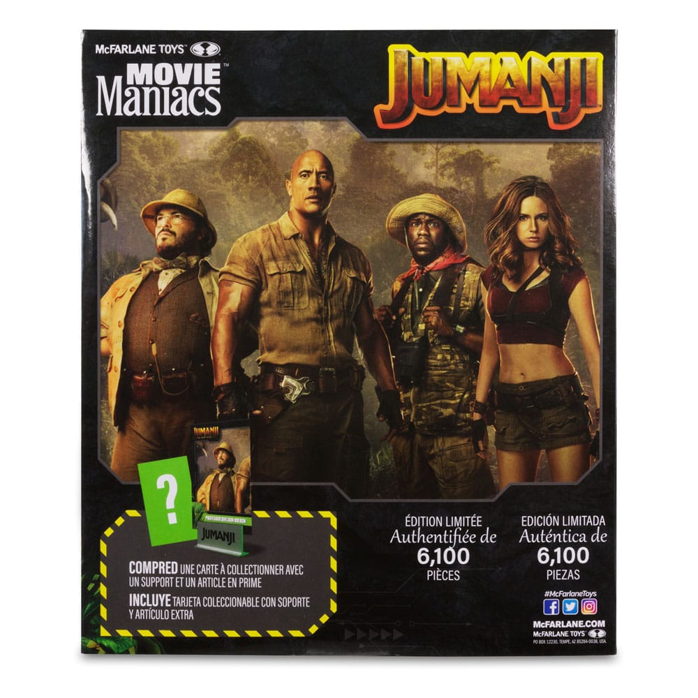 Figurka Jumanji: The Next Level Movie Maniacs - Professor Sheldon Oberon