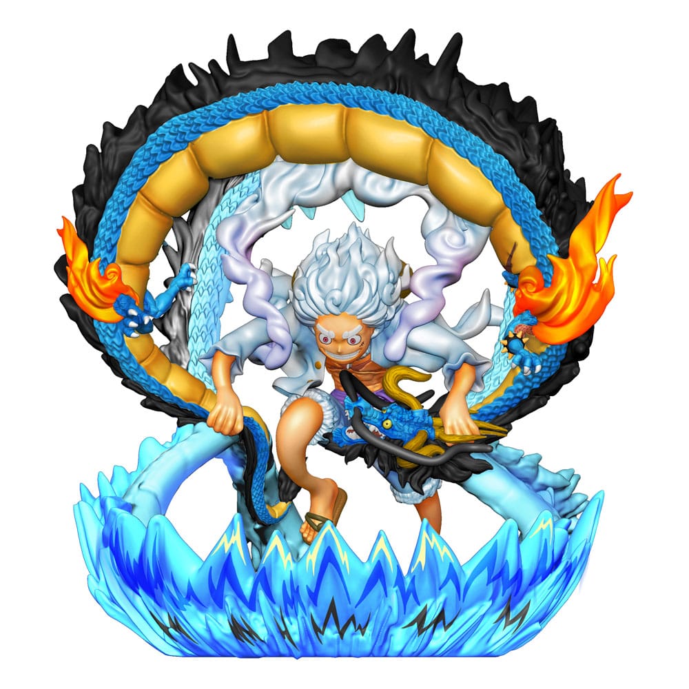 Zestaw 4 mini figurek One Piece Petitrama Series Logbox Re Birth Gear ...
