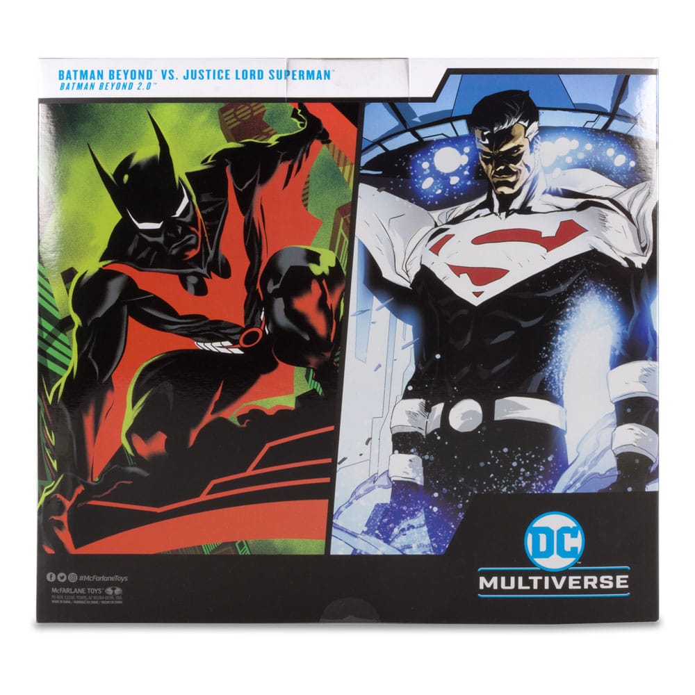 Zestaw 2 figurek DC Multiverse (Batman Beyond 2.0) - Batman Beyond Vs ...