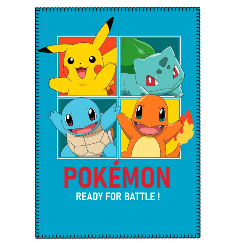Koc z polaru Pokemon - Pikachu, Charmander, Bulbasaur, Squirtle (100 x ...