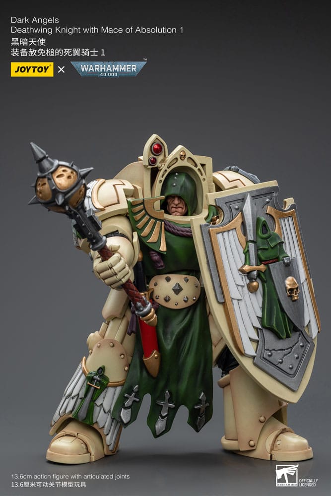 Figurka Warhammer 40k 1/18 - Dark Angels Deathwing Knight with Mace of ...
