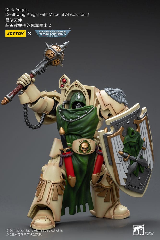 Figurka Warhammer 40k 1/18 - Dark Angels Deathwing Knight with Mace of ...