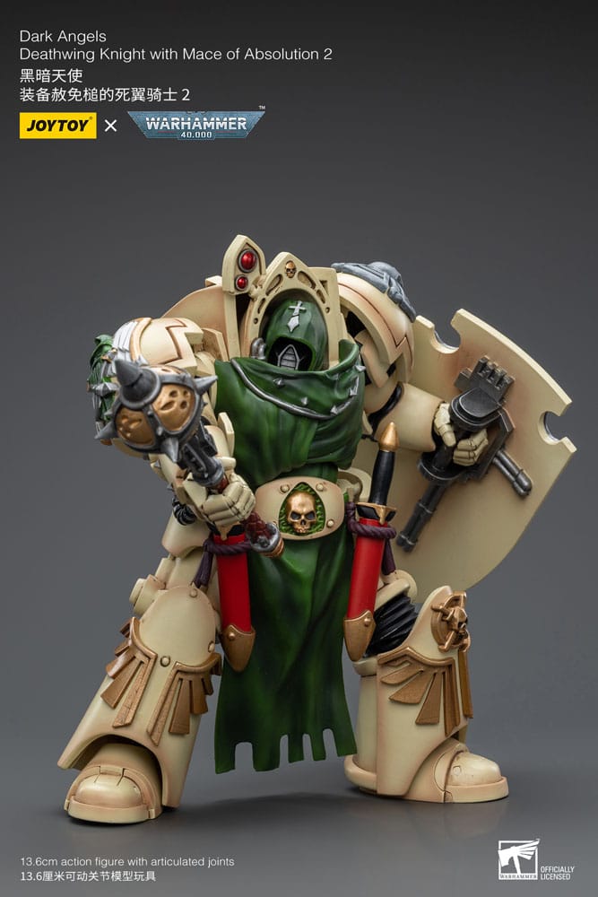 Figurka Warhammer 40k 1/18 - Dark Angels Deathwing Knight with Mace of ...