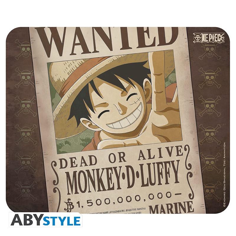 Podkładka materiałowa pod mysz One Piece - Wanted Luffy