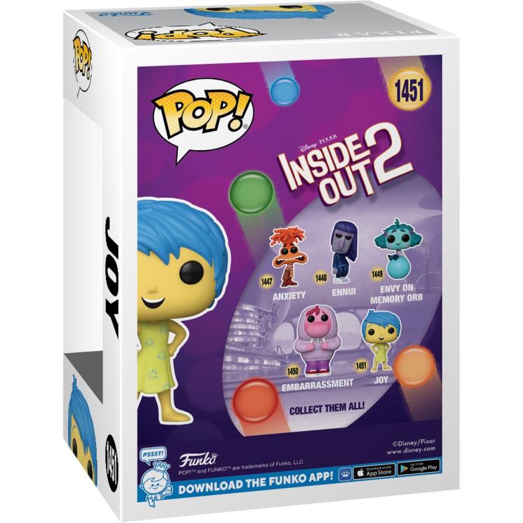 Figurka Inside Out 2 / W głowie się nie mieści 2 POP! - Joy (1451)