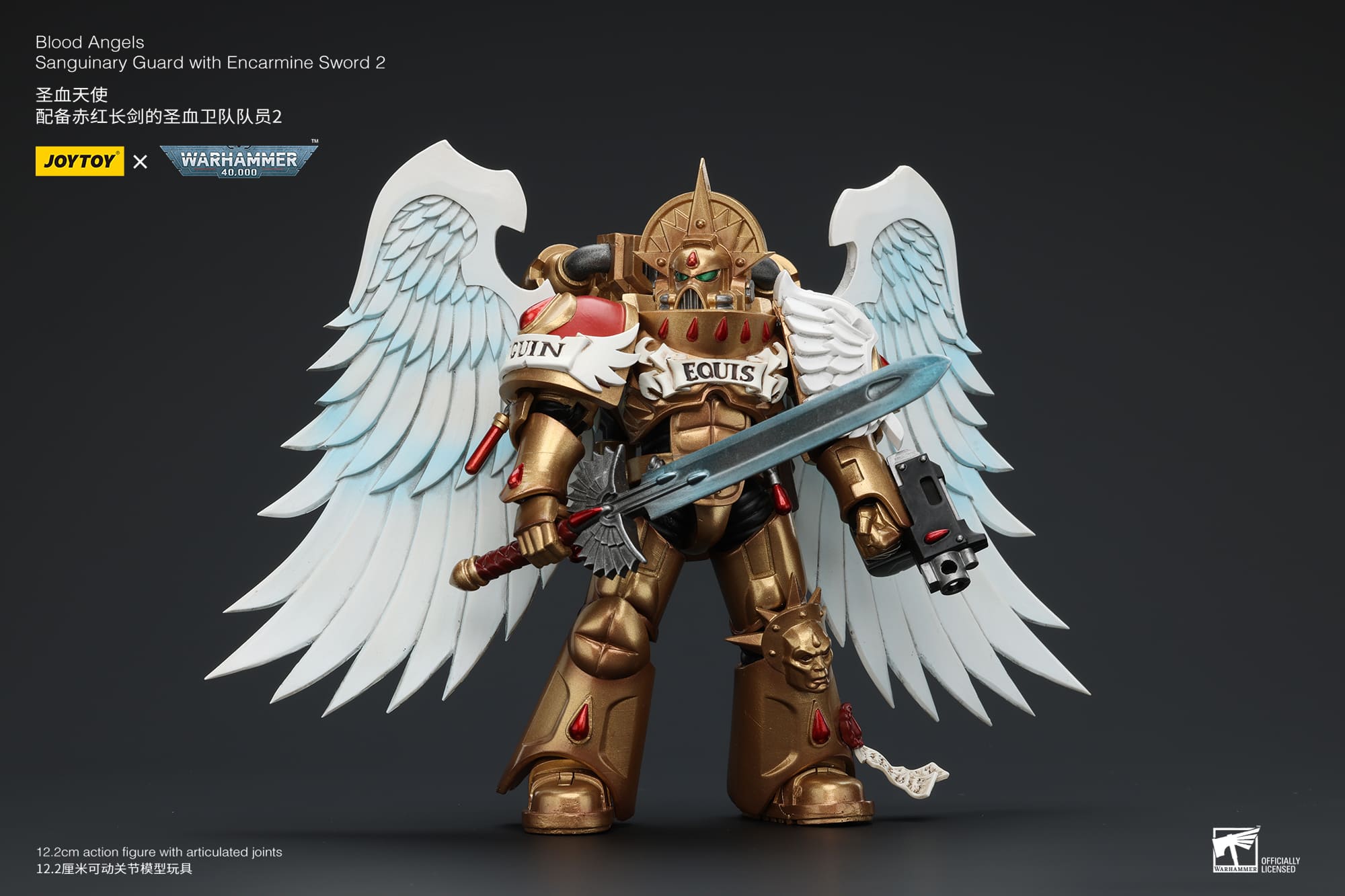Figurka Warhammer 40k 1/18 - Blood Angels Sanguinary Guard with ...