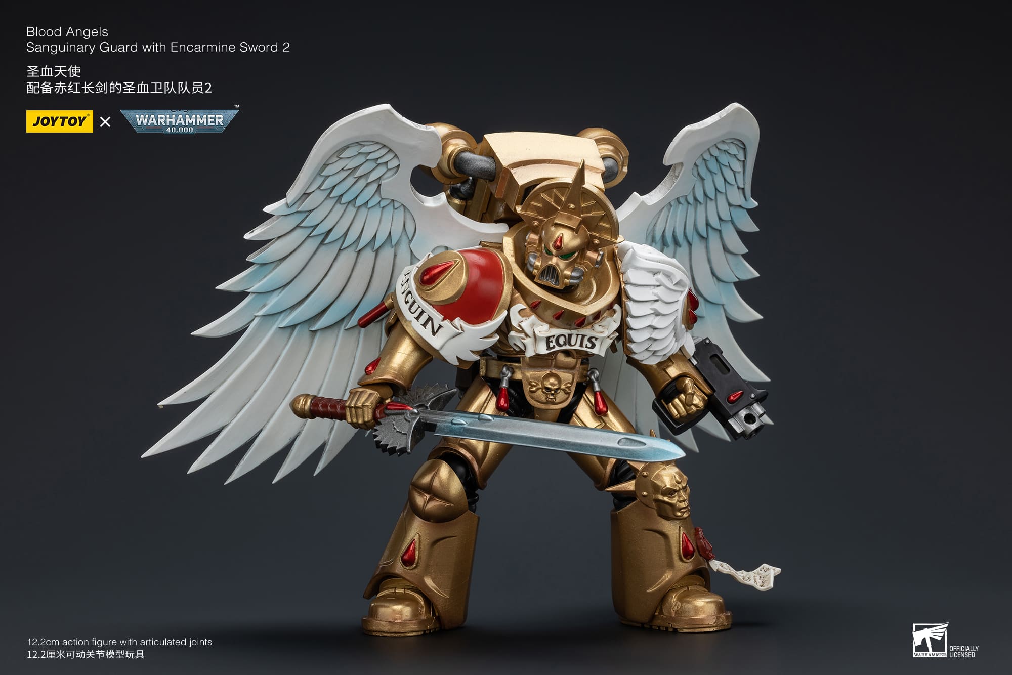 Figurka Warhammer 40k 1/18 - Blood Angels Sanguinary Guard with ...
