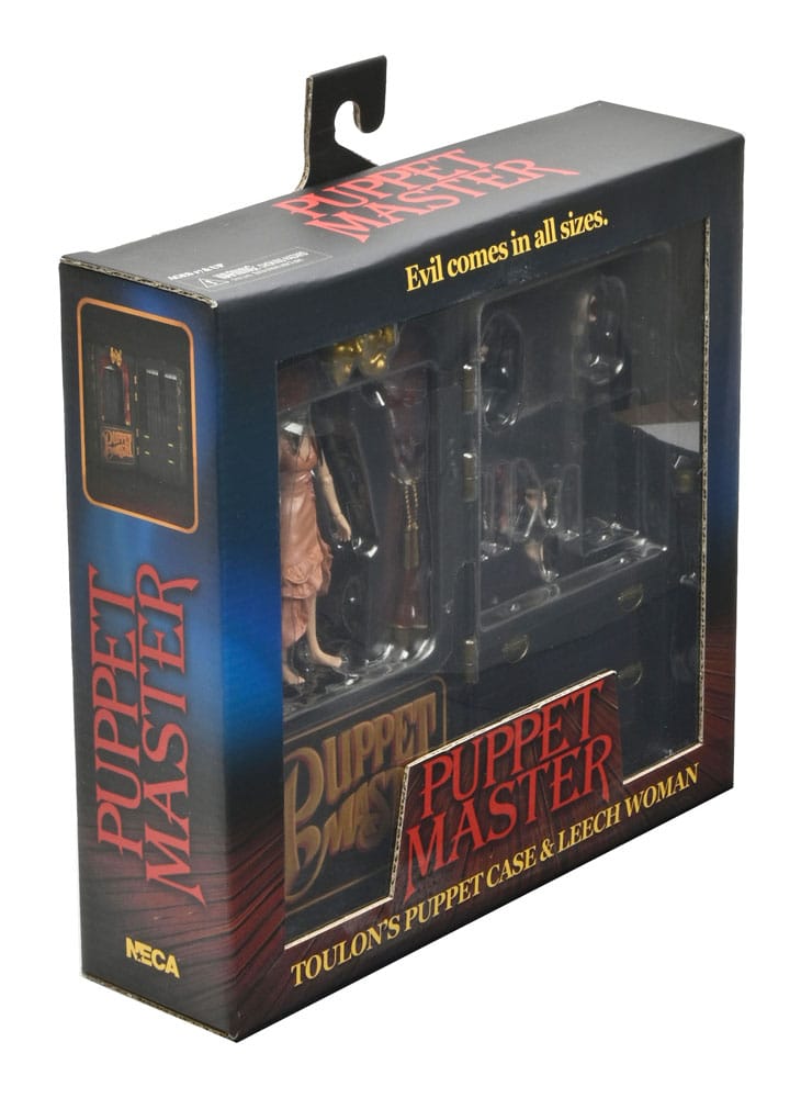 Zestaw Puppet Master - Toulon's Puppet Case & Leech Woman