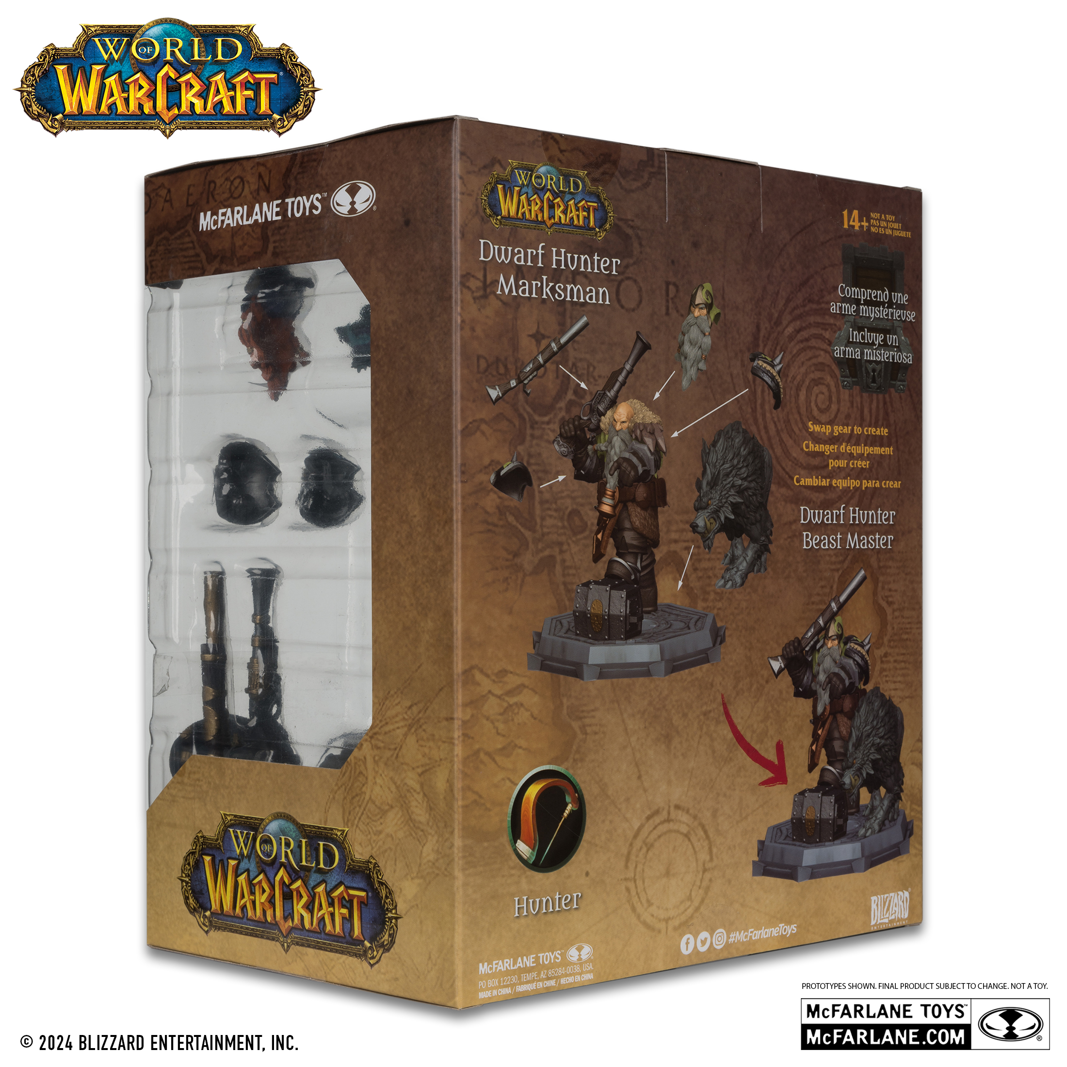 Figurka World of Warcraft - Dwarf Hunter Beast Master / Marksman ...