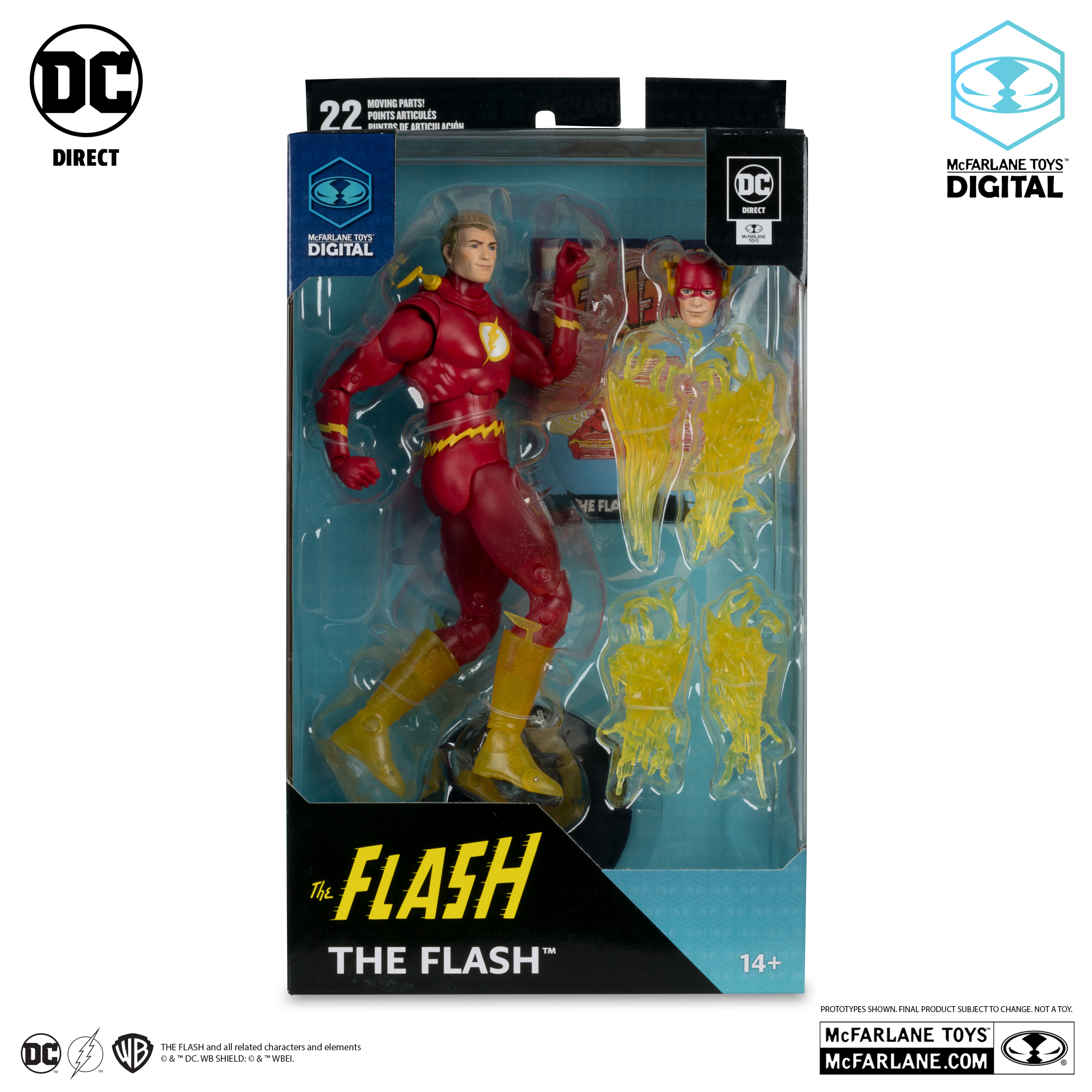 Figurka DC Direct (McFarlane Toys Digital) - Flash (Speed Force)