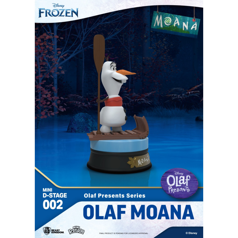 Figurka Disney: Kraina Lodu Mini D-Stage - Olaf Presents: Olaf Moana