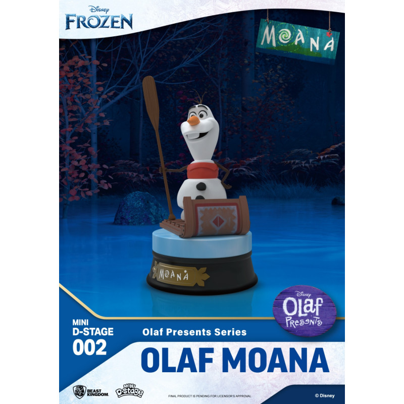 Figurka Disney: Kraina Lodu Mini D-Stage - Olaf Presents: Olaf Moana