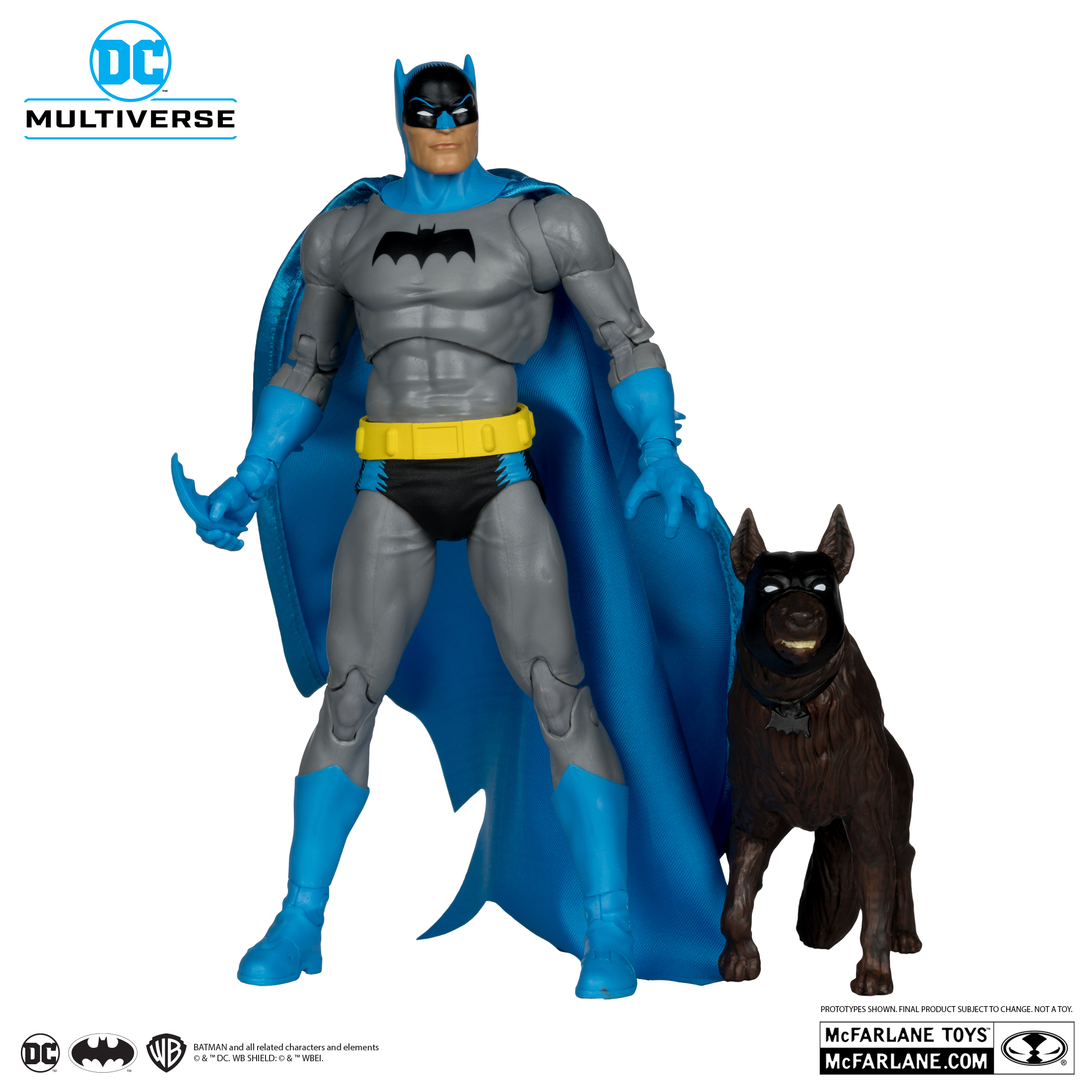 Figurka DC Multiverse - Batman & Ace the Bat-Hound (Silver Age)