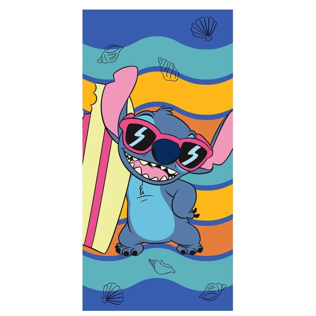 Ręcznik plażowy Disney Lilo & Stitch - Stitch Beach (70 x 140 cm)
