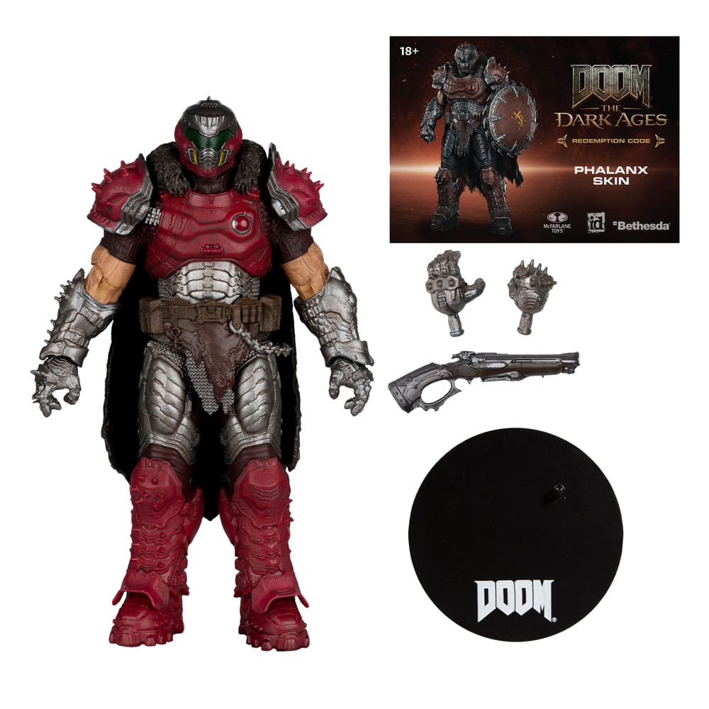 Figurka z kodem do gry Doom: The Dark Ages - Doom Slayer (Phalanx Skin)
